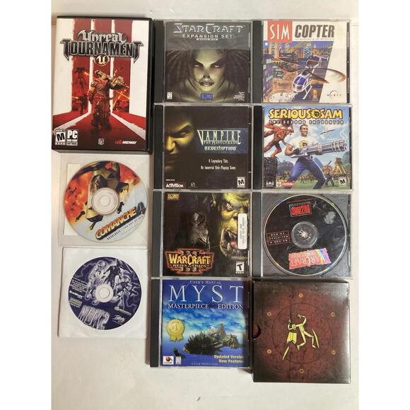 Video Games & Consoles | Bundle Lot Of 11 Early 200s Pc Games | Poshmark